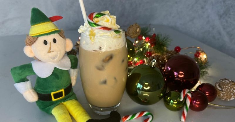 Elf inspired Maple Syrup Iced Coffee » The Ice Co.