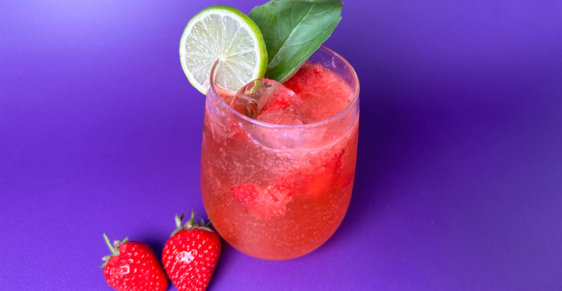 Basil Berry Smash