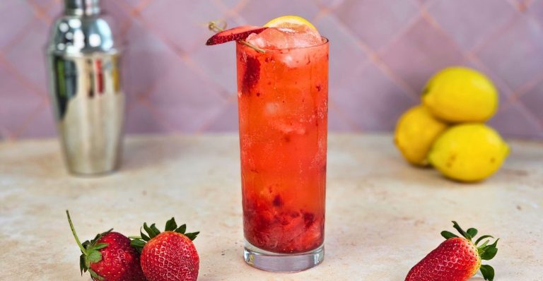 Strawberry Spring Spritz » The Ice Co.